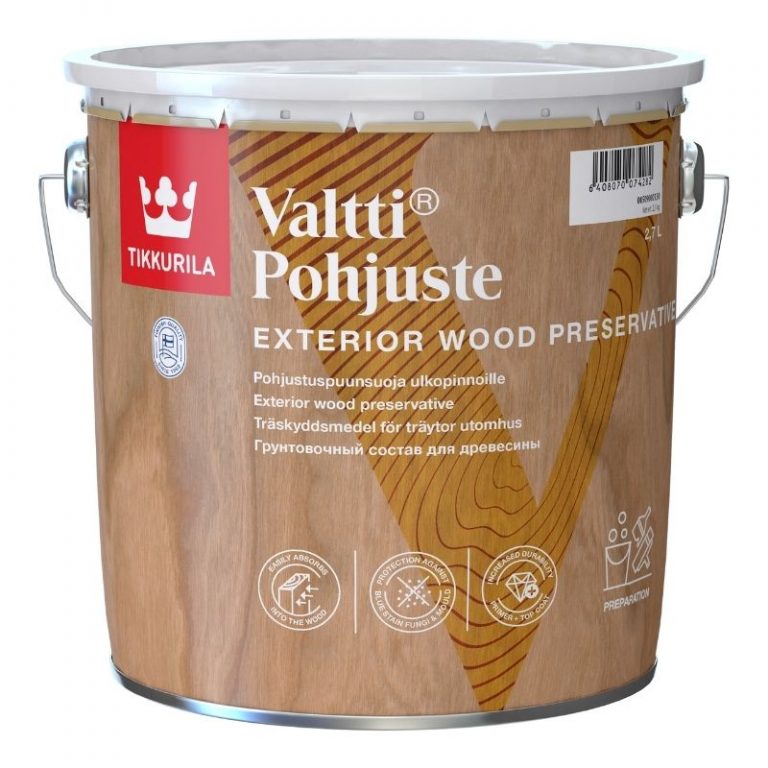 Pohjuste Valtti 2,7 l väritön - Ramin Rauta